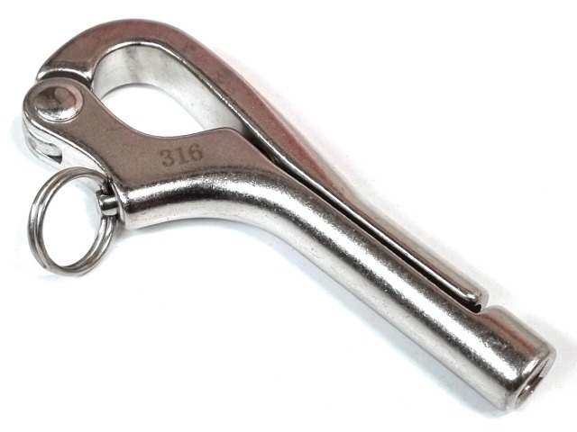 Pelican Hook 316 Stainless Steel - 8mm | Pelican Hooks | Bottom Line ...