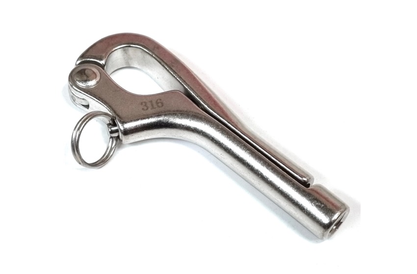 Pelican Hook 316 Stainless Steel - 8mm | Pelican Hooks | Bottom Line ...