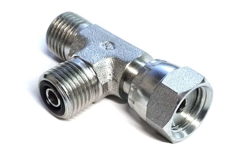 Mercury Compatible - FITTING TEE (9/16-18 ORFS) Hydraulic Steering ...