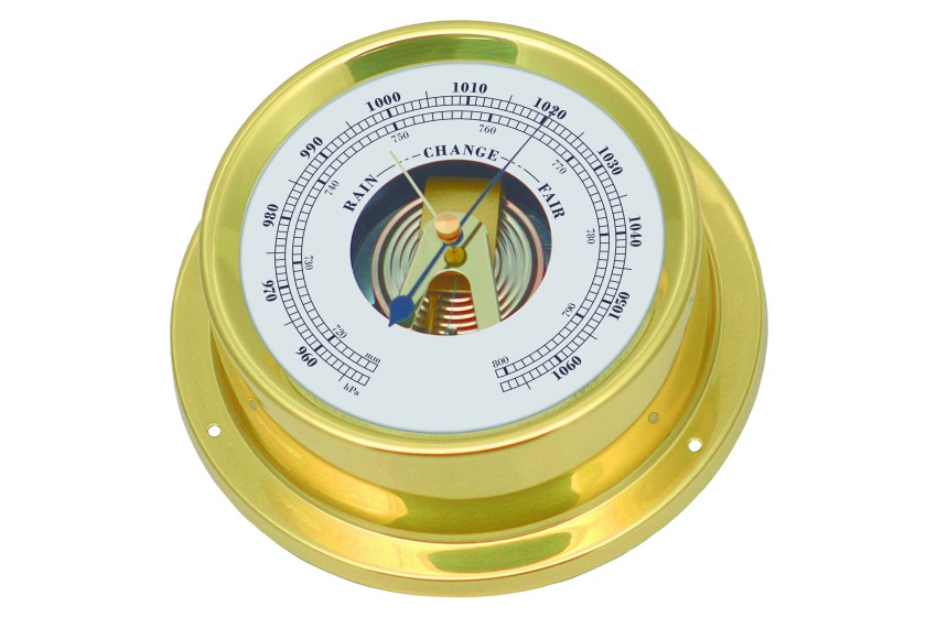 Talamex - BAROMETER BRASS 125/100MM - 21.421.132 | Clocks, Barometers ...