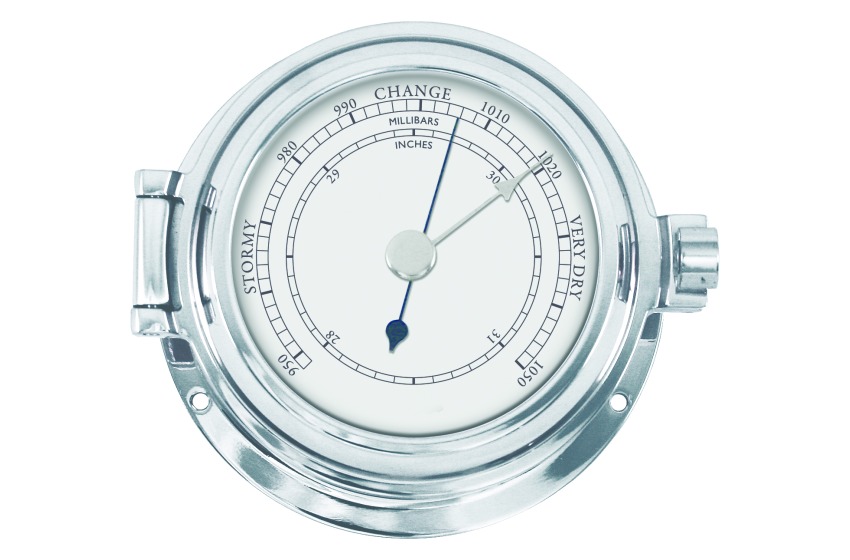 Talamex - BAROMETER MASS. VERCHROOMD 115/84MM - 21.421.162 | Clocks ...