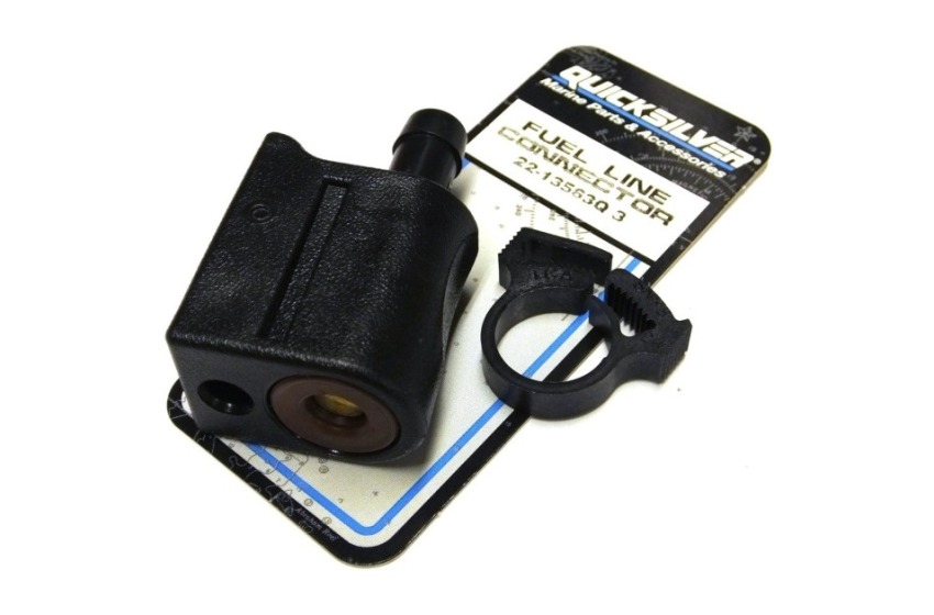 Quicksilver Fuel Line Connector - Engine end - Mercury - Mariner - 22 ...