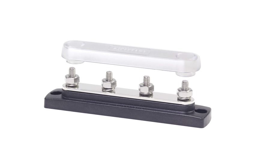 Blue Sea - 4 way - BUS BAR with cover - 12V - 150 Amps - 2307 | Bus ...