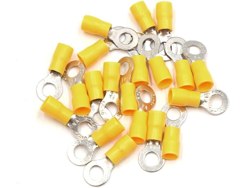 Talamex - CABLE TERMINALS 6MM YELLOW (24) - 14.425.479 | Talamex ...