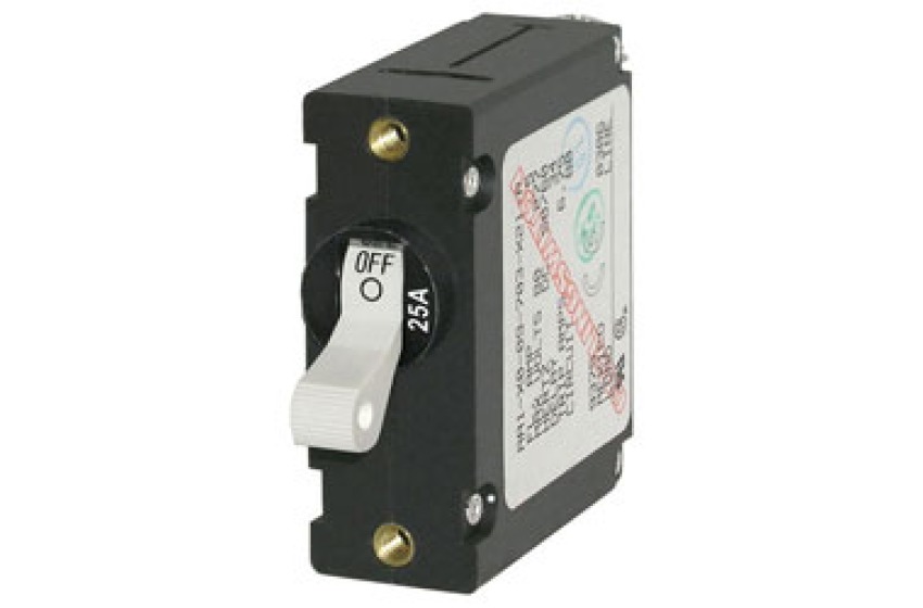 Blue Sea - A-Series Circuit Breaker - 25amp - White Toggle - 7218 | A ...