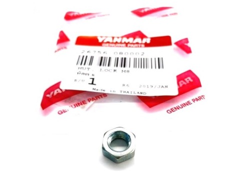 YANMAR Nut M8 - 26756-080002 | Raw water pump & cooling | Bottom Line ...