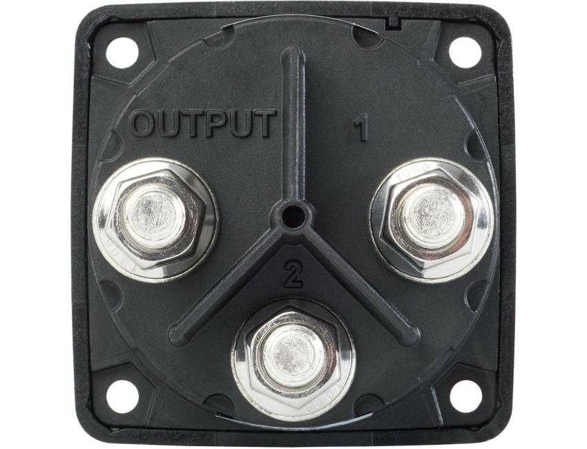 Blue Sea - Battery Switch - Mini - Marine rated - 3-Position - Black ...