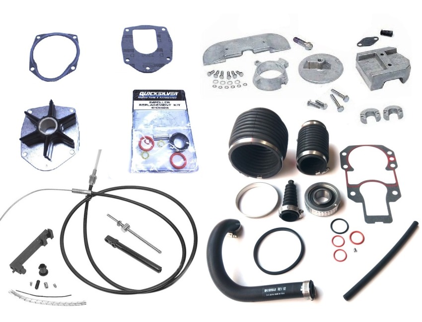 MerCruiser Alpha One Gen II - 300 hour Maintenance Service Kit (No oil ...