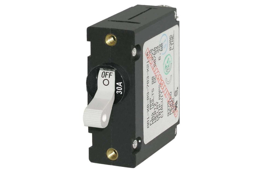 Blue Sea - A-Series Circuit Breaker - 30amp - White Toggle - 7222 | A ...