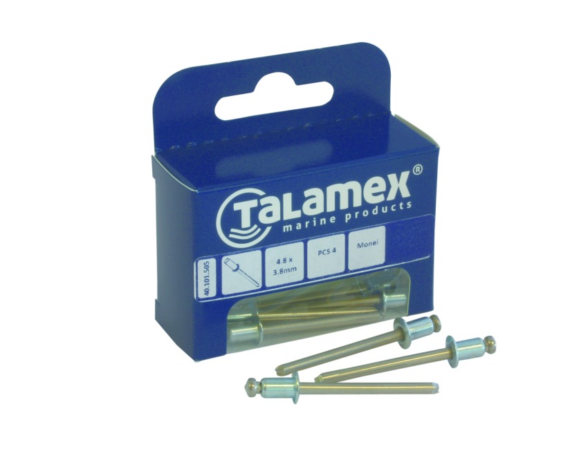Talamex - RIVET MONEL 3.2X5.8MM - 40.101.501 | Talamex | Bottom Line ...
