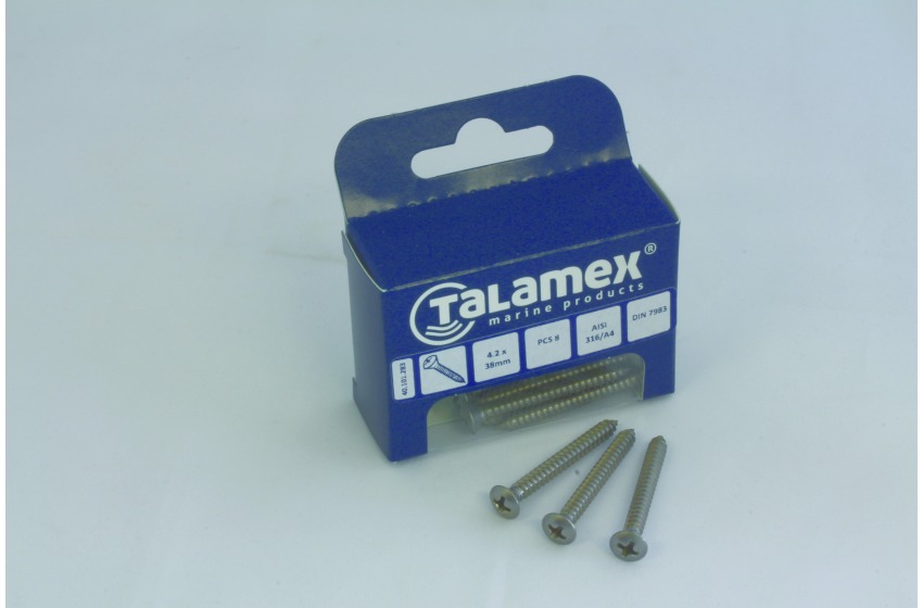 Talamex - TAPPING SCREW CS 4.8X32 PHILIPSCR. - 40.101.287 | Talamex ...