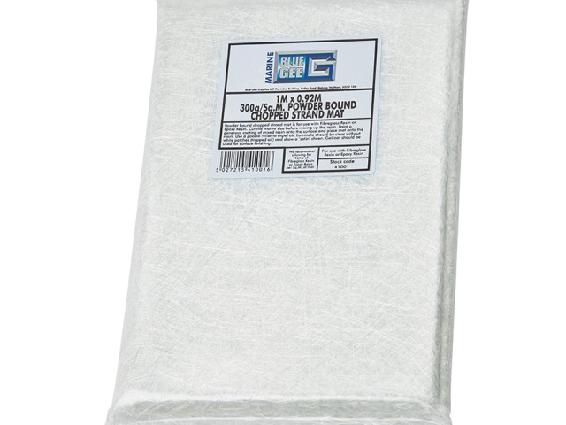 Fibreglass Chopped Strand Matt 300g/sq.m 0.92m x 1m - 41001 ...