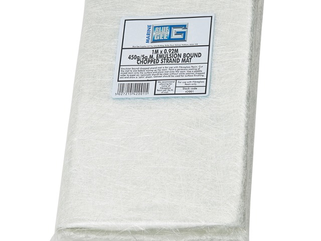 Fibreglass Chopped Strand Matt 450g/sq.m 0.92m x 1m - 42001 ...