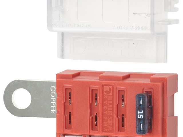 Blue Sea - ST Blade Battery Terminal Mount Fuse Block - PN. 5023 | Fuse ...