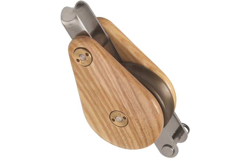 Barton - Single - Fixed Eye - Becket - Classic Wooden Block S3 - 50260 ...