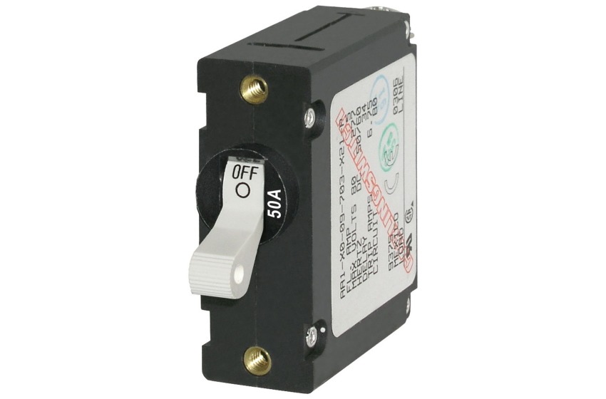 Blue Sea - A-Series Circuit Breaker - 50amp - White Toggle - 7230 | A ...