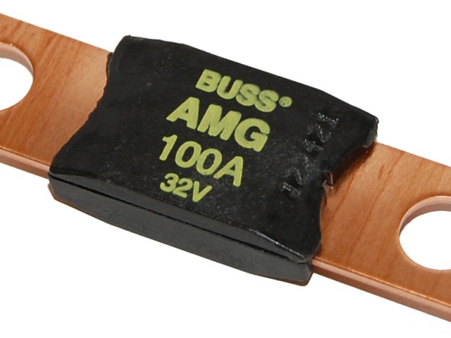 Blue Sea - MEGA® / AMG® Fuse - 100 Amp - 5101 | Mega AGM Fuses | Bottom ...