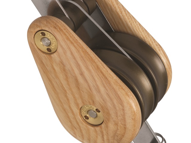 Barton - Double - Fixed Eye - Becket - Classic Wooden Block S2 - 52245 ...