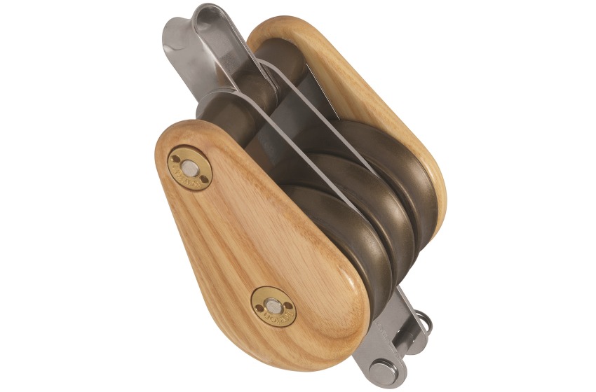 Barton - Triple - Fixed Eye - Becket - Classic Wooden Block S2 - 53245 ...