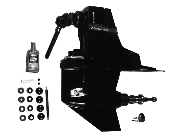 Mercury - STERNDRIVE Bravo-III X (1.81:1) Dual Water Pick-Up ...