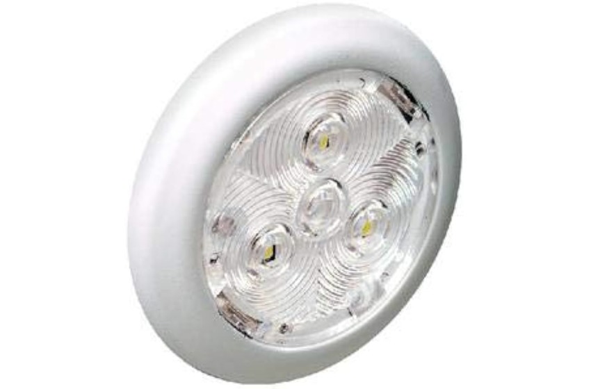 attwood - LED INTERIOR / EXTERIOR Light 70mm WHITE 12V - 6320W7 ...