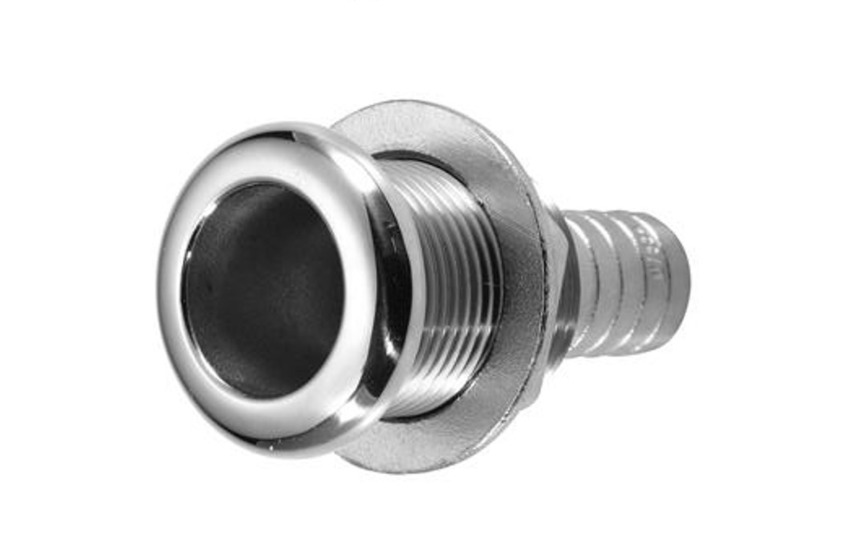 attwood - Stainless Steel Straight Skin Fitting - 316 - 25mm 1" - 67556 ...