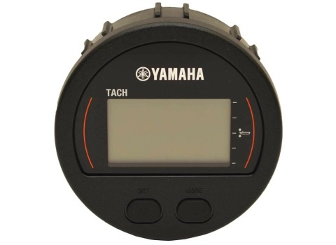 YAMAHA Marine - Digital network Gauge - Round Multi function Tach ...