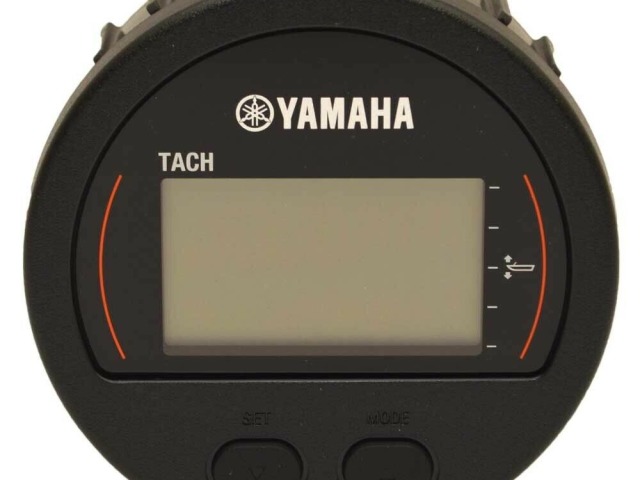 YAMAHA Marine - Digital network Gauge - Round Multi function Tach ...