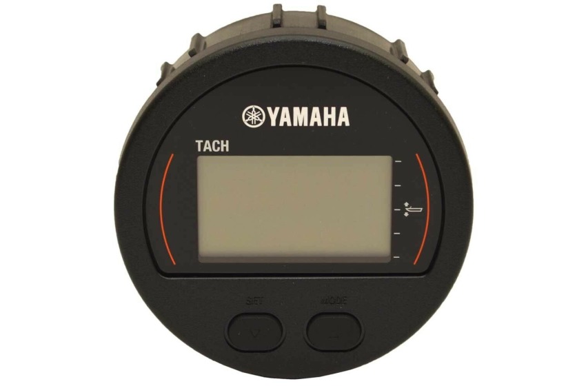 YAMAHA Marine - Digital network Gauge - Round Multi function Tach ...