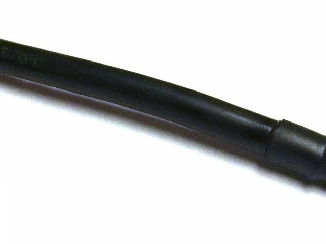 70mm Marine Tinned Battery Cable assembly 485 Amp - Black - 250mm 10-10 ...