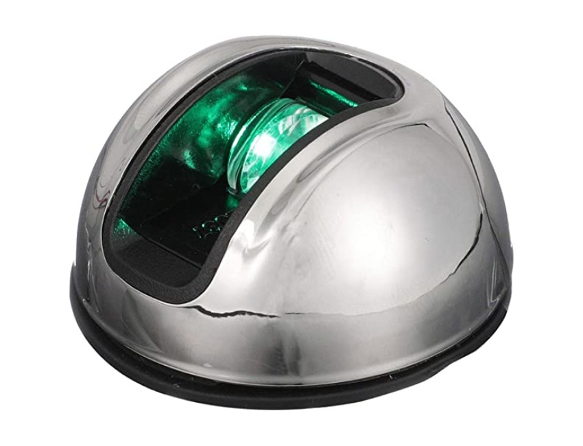 attwood LED 2NM Stainless Starboard - Vertical Surface Mount Navigation ...