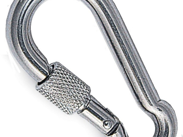 Talamex - 316 Stainless Screw Lock Carabiner - 10mm - 74.227.100 ...