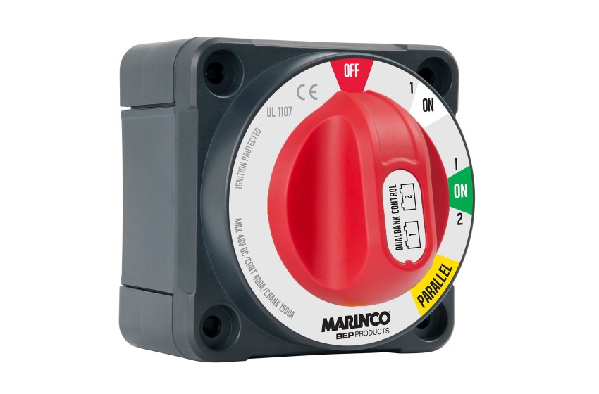 BEP - BATTERY SWITCH Pro Installer 1/1&2/PARALLEL/OFF 48V MAX. 400A ...