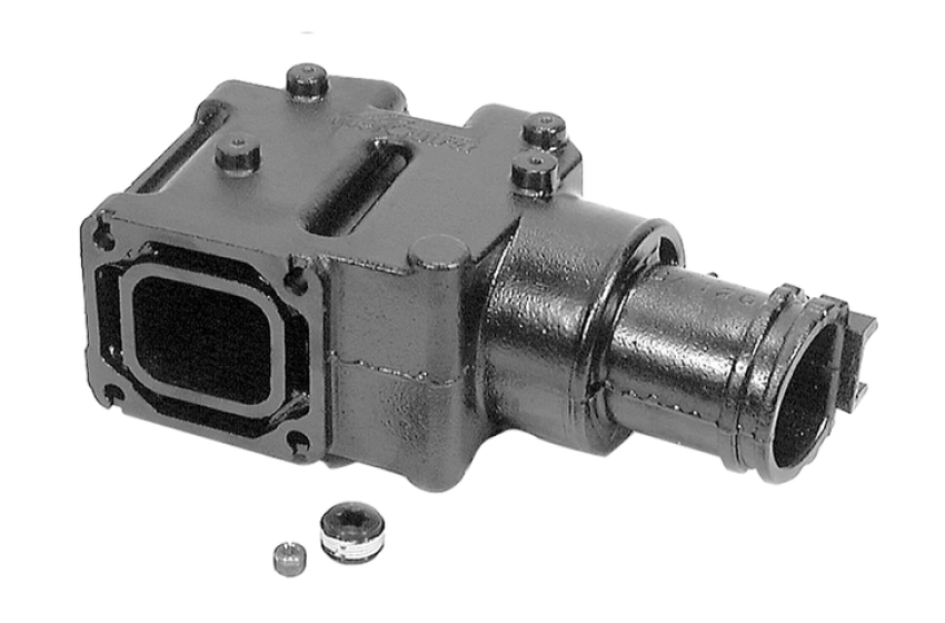 Mercury - ELBOW ASSEMBLY Exhaust 4.3L - Quicksilver - 807988A03 ...