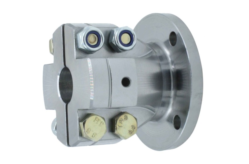 R&D 4" Split Half Coupling for 25mm Shaft (BW, PRM, ZF Hurth) - 202 ...