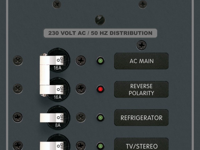 Blue Sea - AC Panel - Main + 3 Positions [European] - PN. 8143 | AC ...