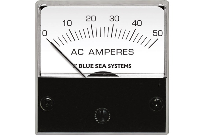 Blue Sea - AC Micro Ammeter - 0 to 50A with Coil - PN. 8246 | Meters ...