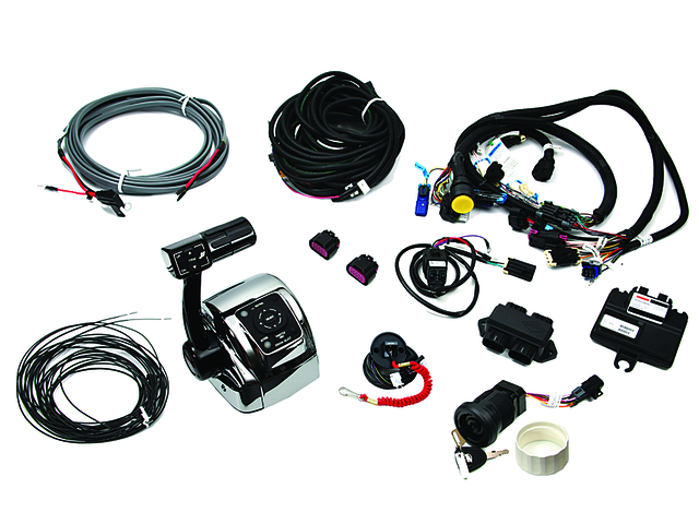 Mercury - Control CONSOLE KIT SINGLE - Quicksilver - 877775K32 | Engine ...