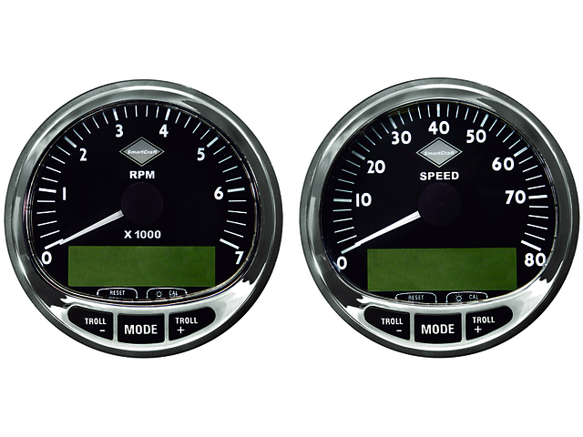 Mercury - KIT TACH / SPEED 80 BLK - Quicksilver - 79-889223K30 | Gauges ...