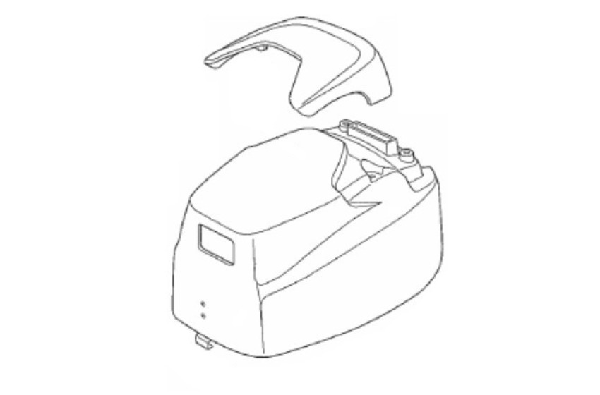 Mercury - COWL ASSEMBLY Silver 4HP - 6HP - Quicksilver - 8M0056434 ...