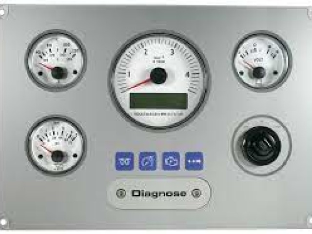 Mercury - PANEL DISPLAY - Quicksilver - 8M0067116 | Gauges | Bottom ...