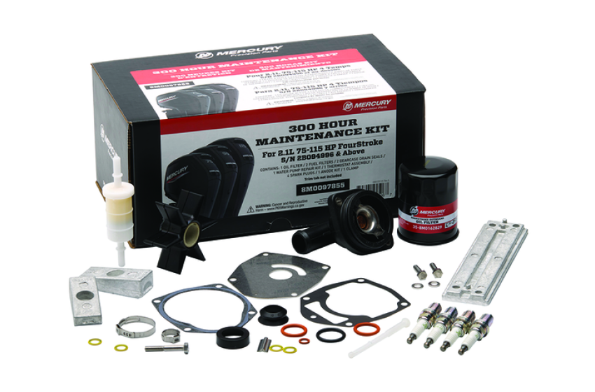 Mercury - SERVICE KIT 75-115HP 4S (300 Hour) - Quicksilver - 8M0097855 ...