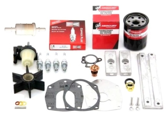 Mercury - 300 hour Maintenance Service Kit - 40/50/60 HP EFI ...