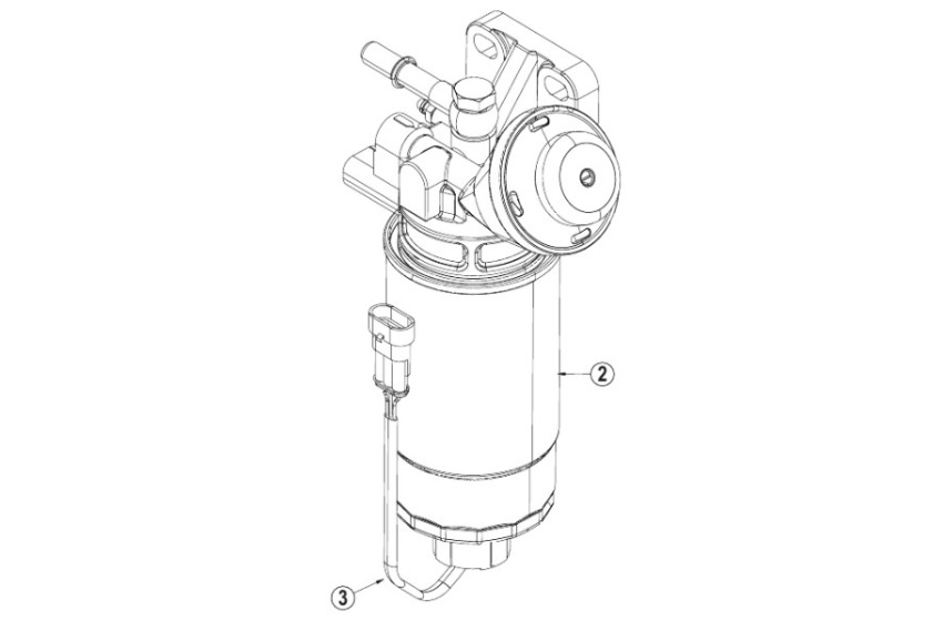 MerCruiser - FUEL FILTER / PRIMER ASSEMBLY - 8M0129887 | Other parts ...