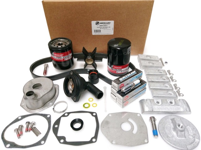 Mercury 300 hour Maintenance Service Kit - L6 Verado Four Stroke 200 ...