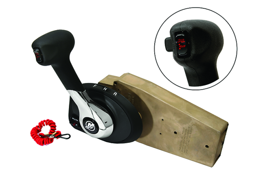 Mercury - REMOTE CONTROL Pistol Grip, Trim, MerCruiser, Chrome ...