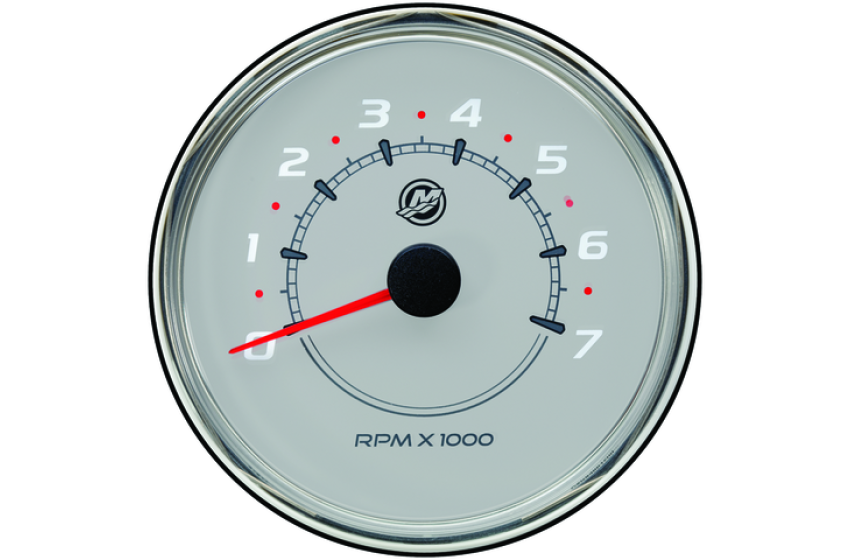 Mercury - SC100 TACHOMETER 7000 RPM GREY - Quicksilver - 79-8M0065981 ...