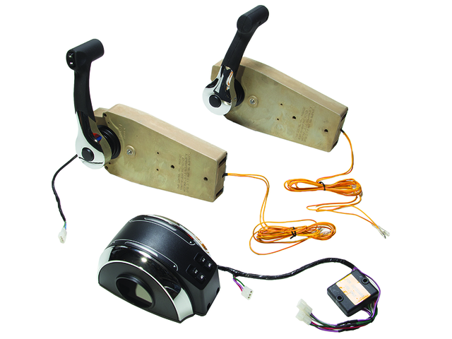 Mercury - REMOTE CONTROL CONSOLE MOUNT 4500-Dual OB - Quicksilver ...