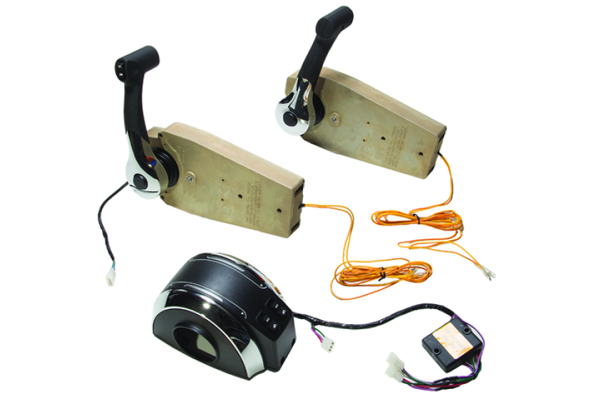 Mercury - REMOTE CONTROL CONSOLE MOUNT 4500-Dual OB - Quicksilver ...