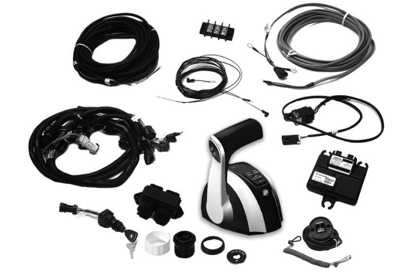 Mercury - REMOTE CONTROL CONSOL KIT SINGLE - Quicksilver - 8M0079498 ...